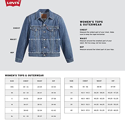 Levi's Women's Original Trucker Jacket, Sweet Jane, Large