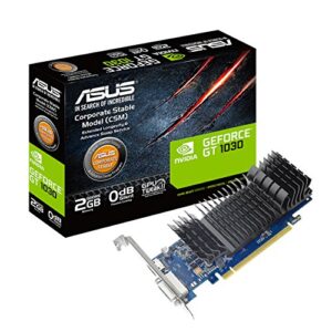 asus geforce gt 1030 2gb gddr5 hdmi dvi graphics card (gt1030-2g-csm)