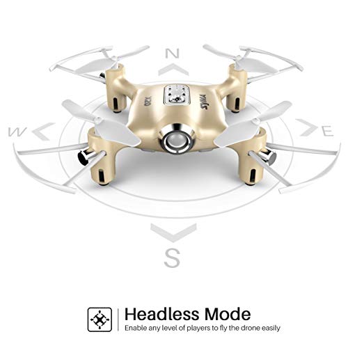 Pocket Drones for Kids with Headless Mode,Altitude Hold,3D Flip,2.4Ghz Nano LED Small RC Quadcopter，Easy to Fly Indoor Helicopter Plane for Beginners