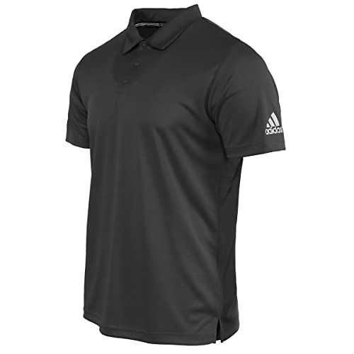 adidas Men's Climalite Grind Polo (Black, 3X-Large)