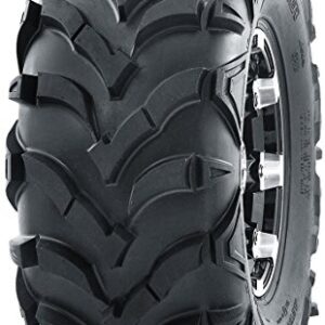 Set of 4 WANDA ATV/UTV Tires 25X8-12 25X10-12 P341 Solid Deep Tread for 2005-2014 HONDA FOREMAN 500