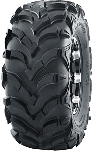 Set of 4 WANDA ATV/UTV Tires 25X8-12 25X10-12 P341 Solid Deep Tread for 2005-2014 HONDA FOREMAN 500