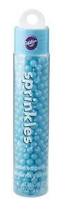 wilton 710-9972 hanging skinny blue jumbo nonpareils