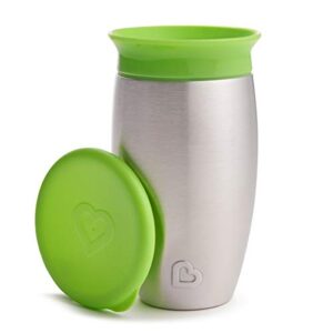 Munchkin Miracle Stainless Steel 360 Sippy Cup (Blue/Green)