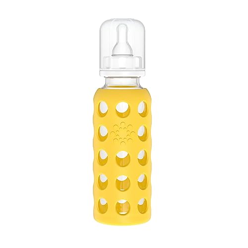 Lifefactory 9oz Glass Baby Bottle 2pk - Kale/Mango