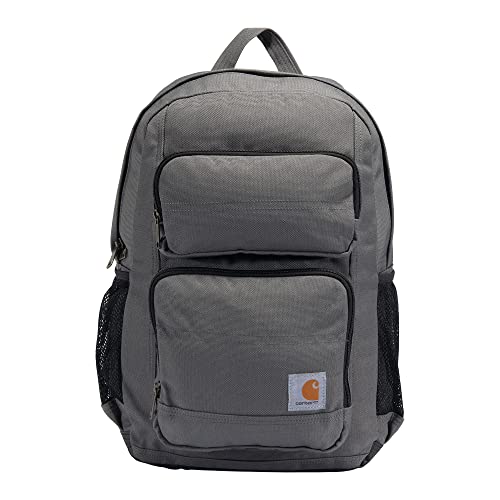 Carhartt Legacy Standard Work Backpack with Padded Laptop Sleeve and Tablet Storage, Grey