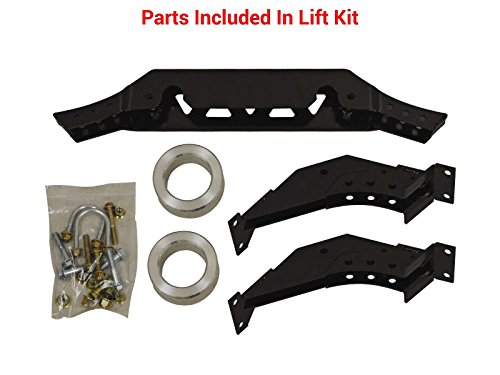 SuperATV Adjustable 3-5" Lift Kit for Polaris RZR XP 1000/4 1000 (2014-2016) - Black