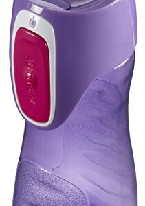 Contigo Trekker Kids Water Bottle with Spill-Proof Lid, 14oz Water Bottle with Leak-Proof Technology, BPA-Free, Sprinkles & Wink, 2-Pack