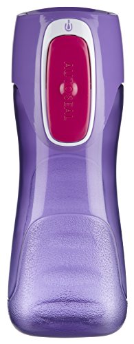 Contigo Trekker Kids Water Bottle with Spill-Proof Lid, 14oz Water Bottle with Leak-Proof Technology, BPA-Free, Sprinkles & Wink, 2-Pack