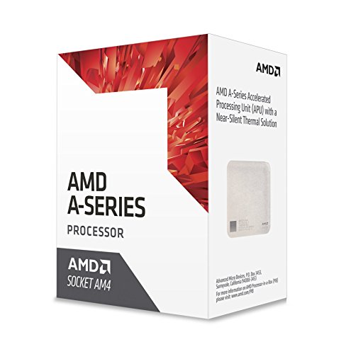 AMD AD9700AGABBOX 7th Generation A10-9700 Quad-Core Processor with Radeon R7 Graphics