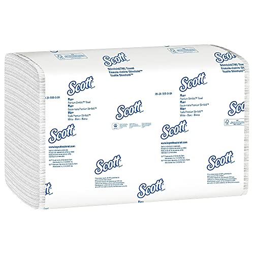 Kimberly-Clark 04442 Slimfold Paper Towels, 7 1/2 X 11 3/5, White, 90/Pack, 24 Packs/Carton