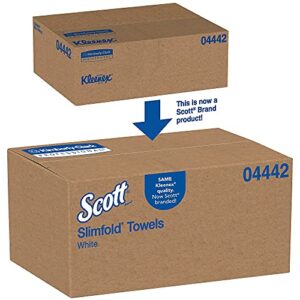 Kimberly-Clark 04442 Slimfold Paper Towels, 7 1/2 X 11 3/5, White, 90/Pack, 24 Packs/Carton