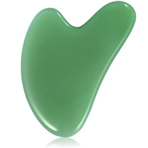 rosenice gua sha facial tools guasha tool gua sha jade stone for face skincare facial body acupuncture relieve muscle tensions reduce puffiness festive gifts