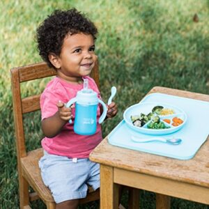 green sprouts Learning Plate