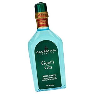 clubman reserve gents gin after shave lotion, 6 oz