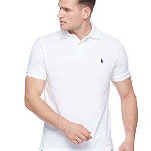 POLO RALPH LAUREN Custom Slim Fit Mesh Polo White MD