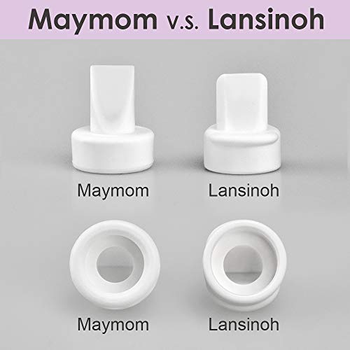 Maymom Pump Valve for Lansinoh Breast Pumps Signature Pro/Smartpump/Manual Breast Pumps. Replace Lansinoh Pump Valves.