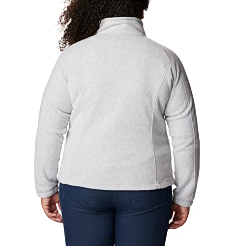 Columbia Women's Benton Springs Full Zip, Cirrus Grey Heather, Large