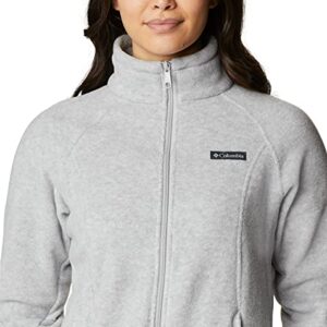 Columbia Women's Benton Springs Full Zip, Cirrus Grey Heather, Large