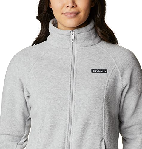 Columbia Women's Benton Springs Full Zip, Cirrus Grey Heather, Large