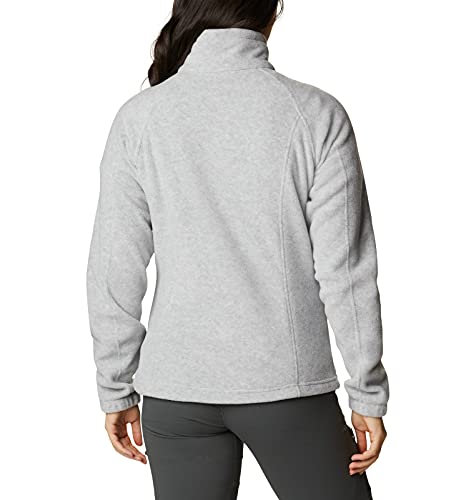 Columbia Women's Benton Springs Full Zip, Cirrus Grey Heather, Large