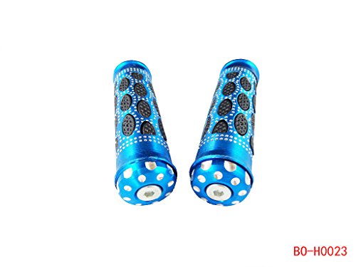 Universal 7/8" Metal Alloy Handlebar Twist Throttle Grips for Dirt Pit Bike Moped Scooter ATV Quad 4 Wheeler Honda Kawasaki Yamaha Taotao Sunl (Blue)