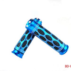 Universal 7/8" Metal Alloy Handlebar Twist Throttle Grips for Dirt Pit Bike Moped Scooter ATV Quad 4 Wheeler Honda Kawasaki Yamaha Taotao Sunl (Blue)