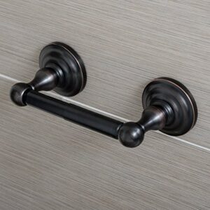 Amazon Basics AB-BR805-OR Traditional Spring Toilet Paper Holder, Oil Rubbed Bronze