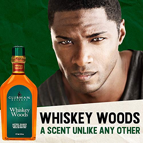 Clubman Reserve Whiskey Woods After Shave Lotion, 6 oz