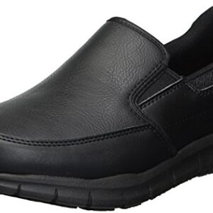 Skechers for Work Women's Nampa-Annod Food Service Shoe,black polyurethane,6.5 W US