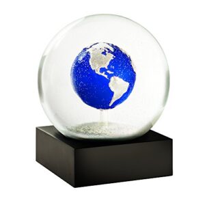 coolsnowglobes big blue marble planet earth cool snow globe