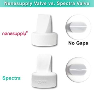 Nenesupply 6 pc Duckbill Valves Compatible with Spectra S1 Spectra S2 Breastpumps Not Original Spectra Pump Parts Replace Spectra Duckbill Valves and Spectra Valves