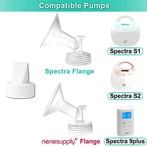 Nenesupply 6 pc Duckbill Valves Compatible with Spectra S1 Spectra S2 Breastpumps Not Original Spectra Pump Parts Replace Spectra Duckbill Valves and Spectra Valves