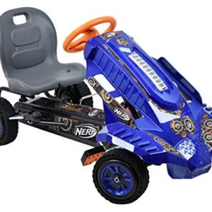 Hauck Nerf Striker Go Kart Ride On, Blue and Orange, 4 months to 96 months