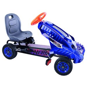 Hauck Nerf Striker Go Kart Ride On, Blue and Orange, 4 months to 96 months