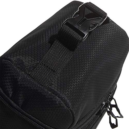 adidas Excel Insulated Lunch Bag, Black/Silver Metallic, One Size