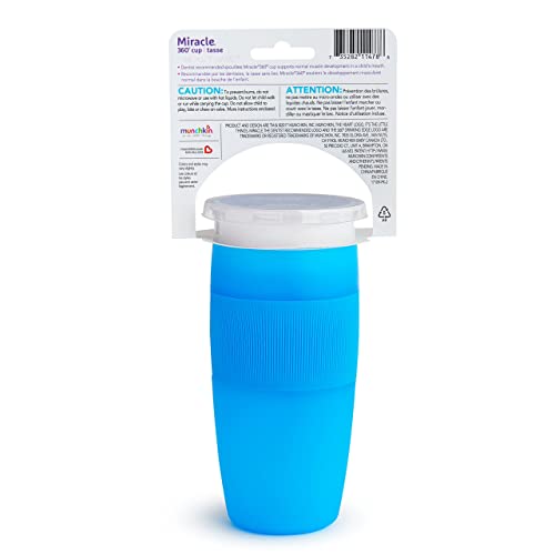 Munchkin® Miracle® 360 Toddler Sippy Cup, 14 Ounce, Blue