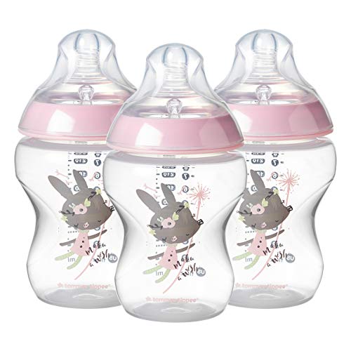 Tommee Tippee Closer to Nature Newborn Feeding Starter Set - Pink, Girl