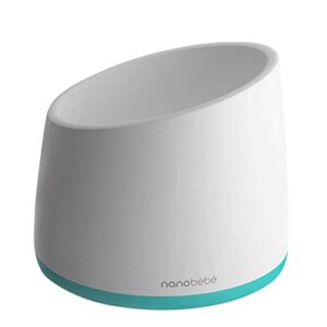 nanobebe smart warming bowl in teal