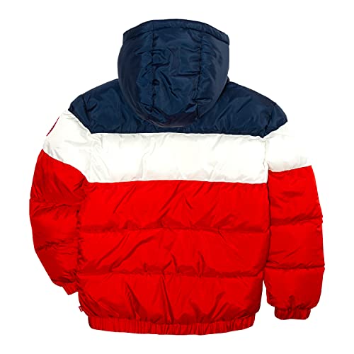 Levi's Boys' Big Puffer Jacket, Marshmallow, L