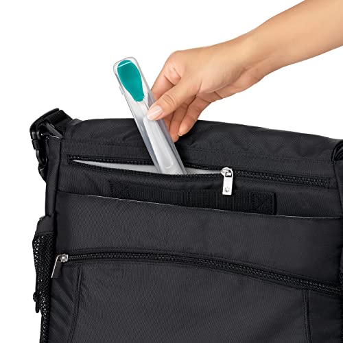 OXO Tot On-the-Go Feeding Spoon with Travel Case - Teal