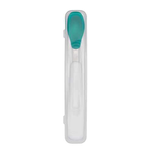 OXO Tot On-the-Go Feeding Spoon with Travel Case - Teal