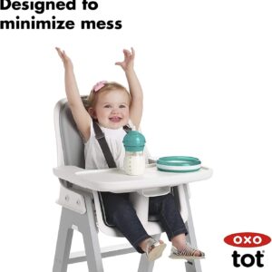 OXO Tot Transitions Straw Cup, 9 oz, Teal, Pack of 1