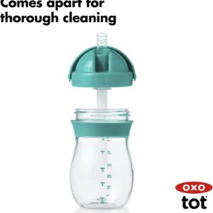 OXO Tot Transitions Straw Cup, 9 oz, Teal, Pack of 1