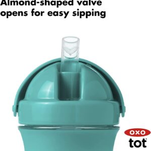 OXO Tot Transitions Straw Cup, 9 oz, Teal, Pack of 1