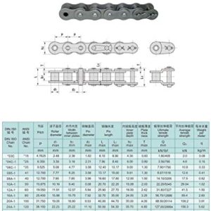 AZSSMUK #35 Roller Chain 5 Feet 40Mn Carbon Steel Material with 1 Connecting Link for Go Kart, Motorcycles, Mini Bike Chain Replacements…