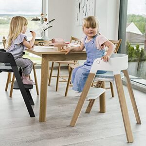 Stokke Steps Chair Cushion - Jade Twill - Add Softness & Personality to Stokke Steps Chair - Non-Slip, Functional & Stylish - Machine Washable - Fits All Stokke Steps Chairs