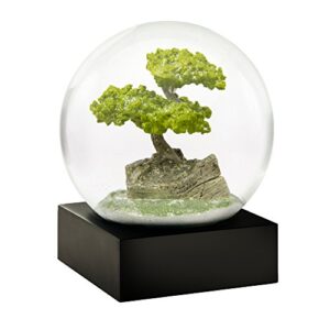 coolsnowglobes bonsai snow globe