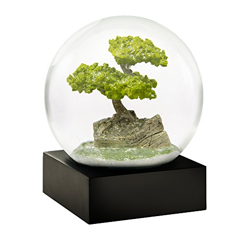 CoolSnowGlobes Bonsai Snow Globe