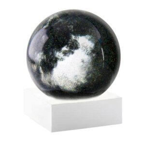 coolsnowglobes eclipse night sky snow globe